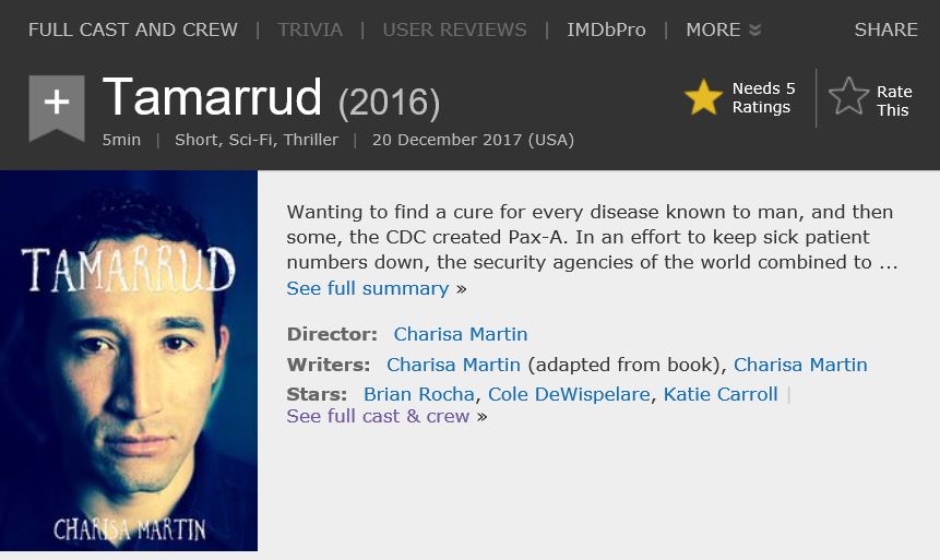 Tamarrud the Movie | Michael Burns